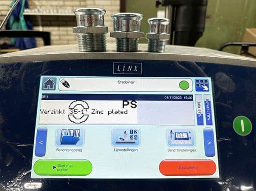 FMID print uitermate betrouwbaar met de Linx 8920 inkjetprinter